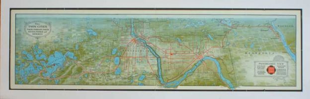 1909 TCRT Map | Minnesota Streetcar Museum