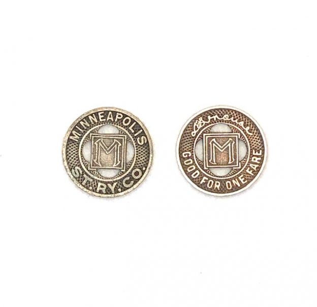 Original Minneapolis Streetcar Token | Minnesota Streetcar Museum